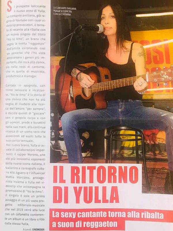 Tutto Gossip - Il ritorno di YULLA | Yulla